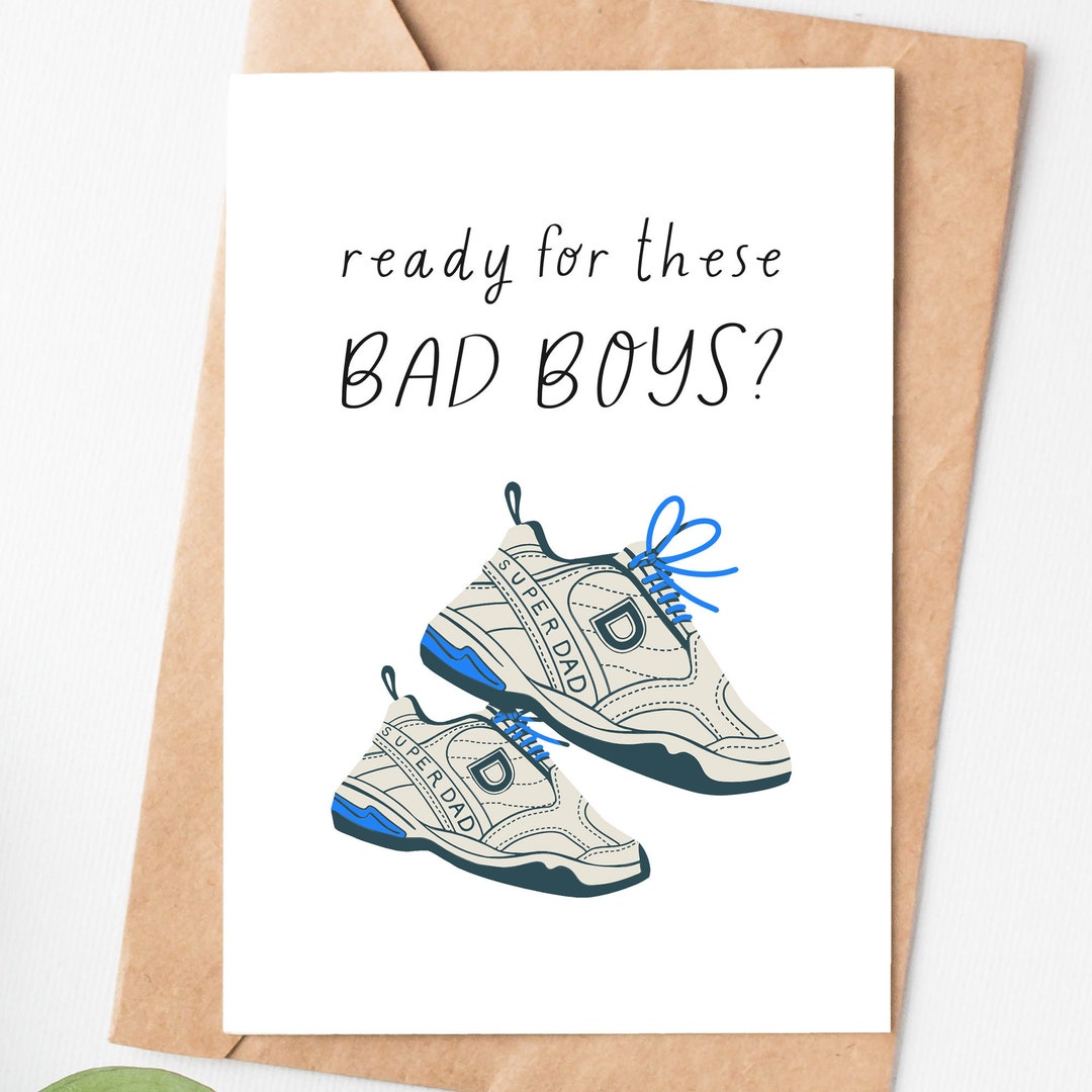 New Dad Gift, 1st Fathers Day Card, Super Dad Card, Pregnancy ...