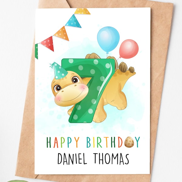 7th Birthday Stickers - Etsy