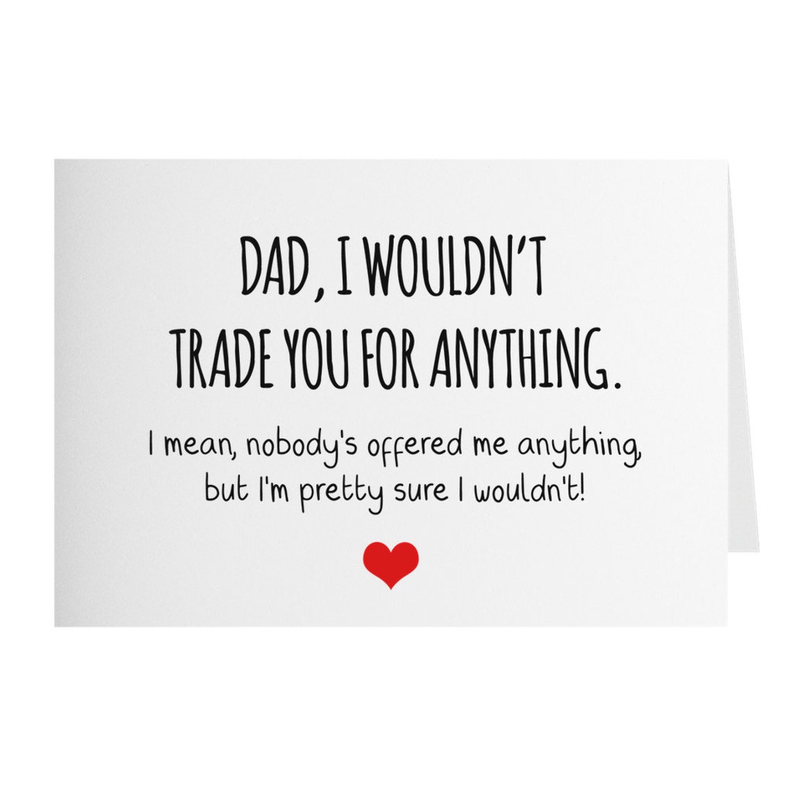 Rude Fathers Day Card, Funny Dad Birthday Card, Cheeky Dad Greeting ...