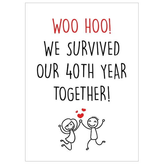 40th Anniversary Slogans 40 Gorgeous Ruby Wedding Anniversary Message