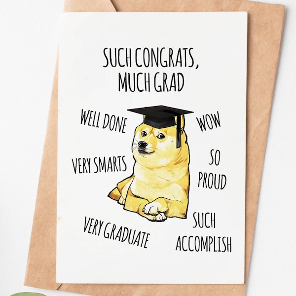 Graduation Meme Card - Etsy