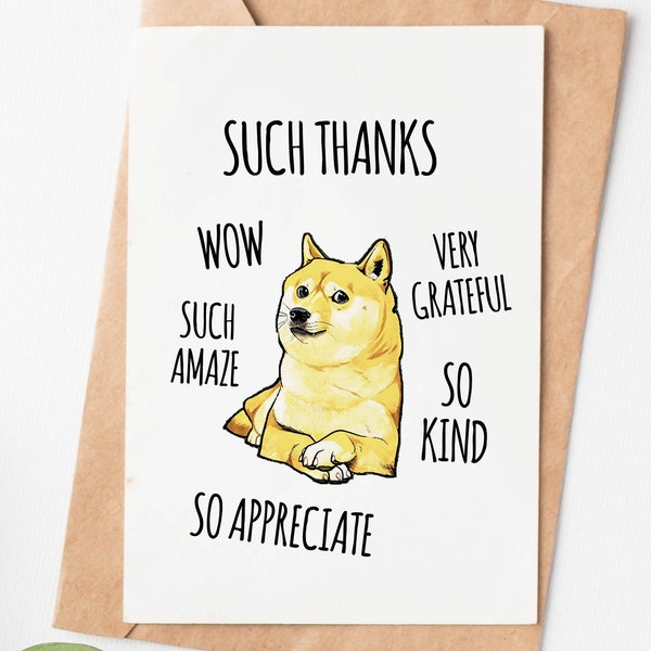 Meme Card - Etsy
