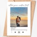 Personalized Photo Card, Custom Music Card, Song Card, Anniversary Card ...