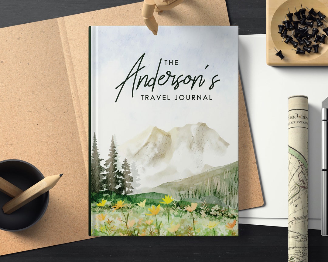 Personalized Travel Journal, Family Adventure Book, Custom Love Journal ...