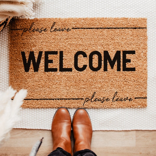 Rude Door Mat - Etsy