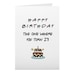 29th Birthday Card for Him or Her, 29th Birthday Gift for Best Friend ...