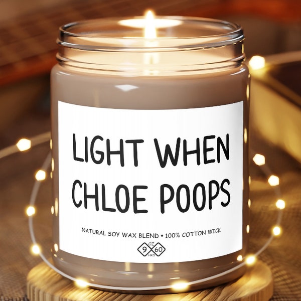 Poop Scented Candle - Etsy