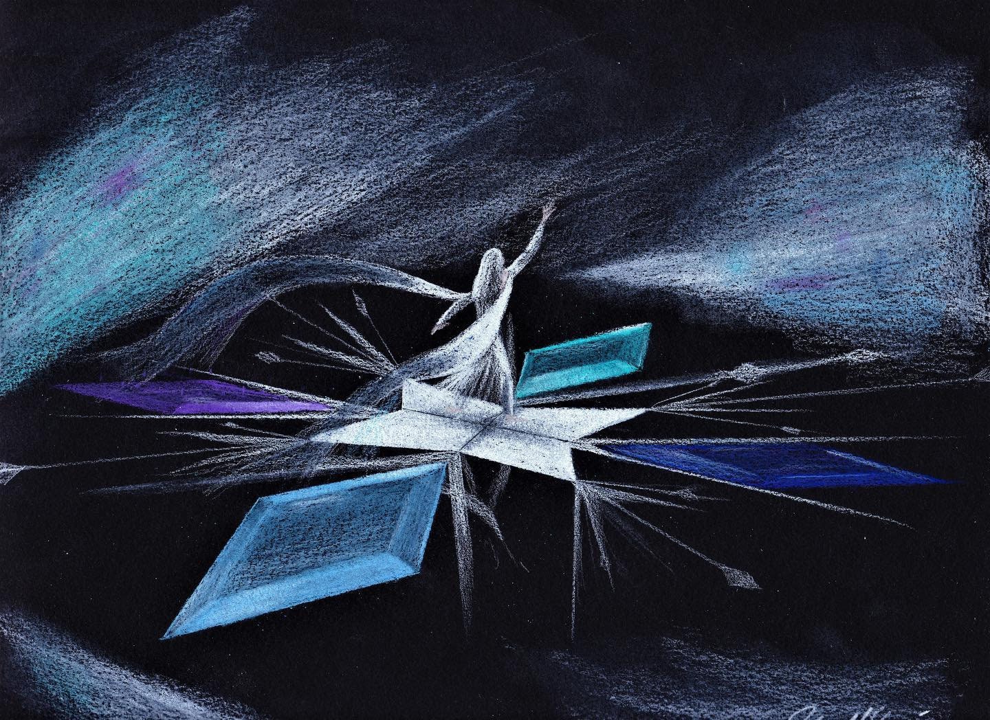 The Fifth Spirit Elsa Frozen II Inspired Art Print - Etsy