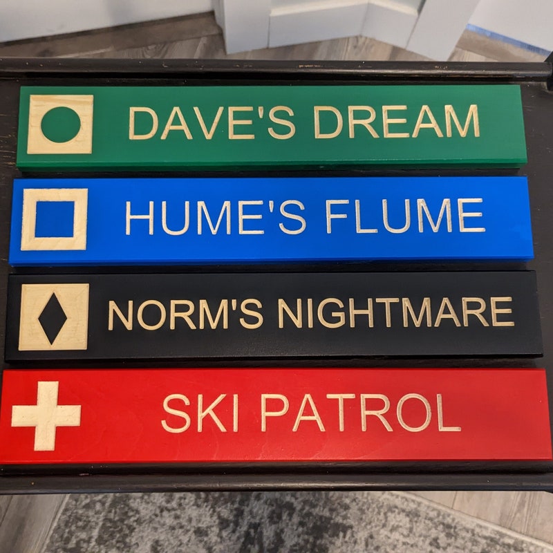 Ski Sign - Etsy