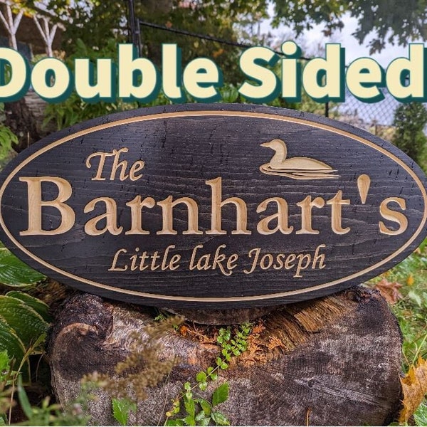 Double Sided Hanging Sign - Etsy