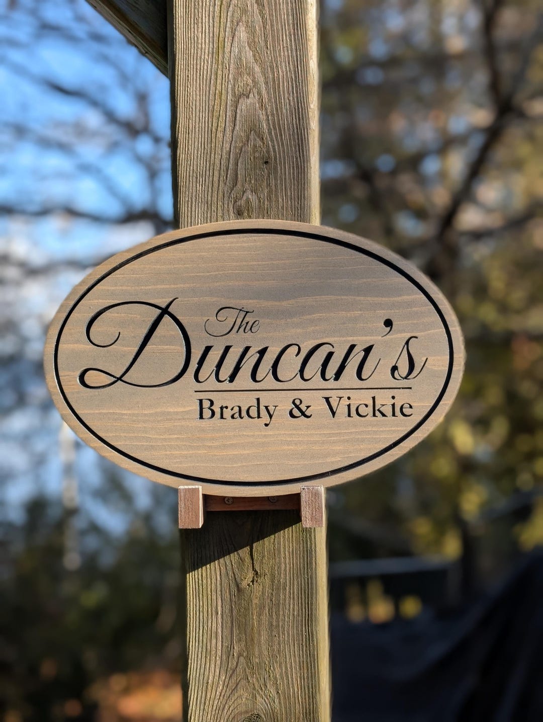 Custom Engraved Wood Address Sign | Rustic Cottage Welcome Decor - Etsy