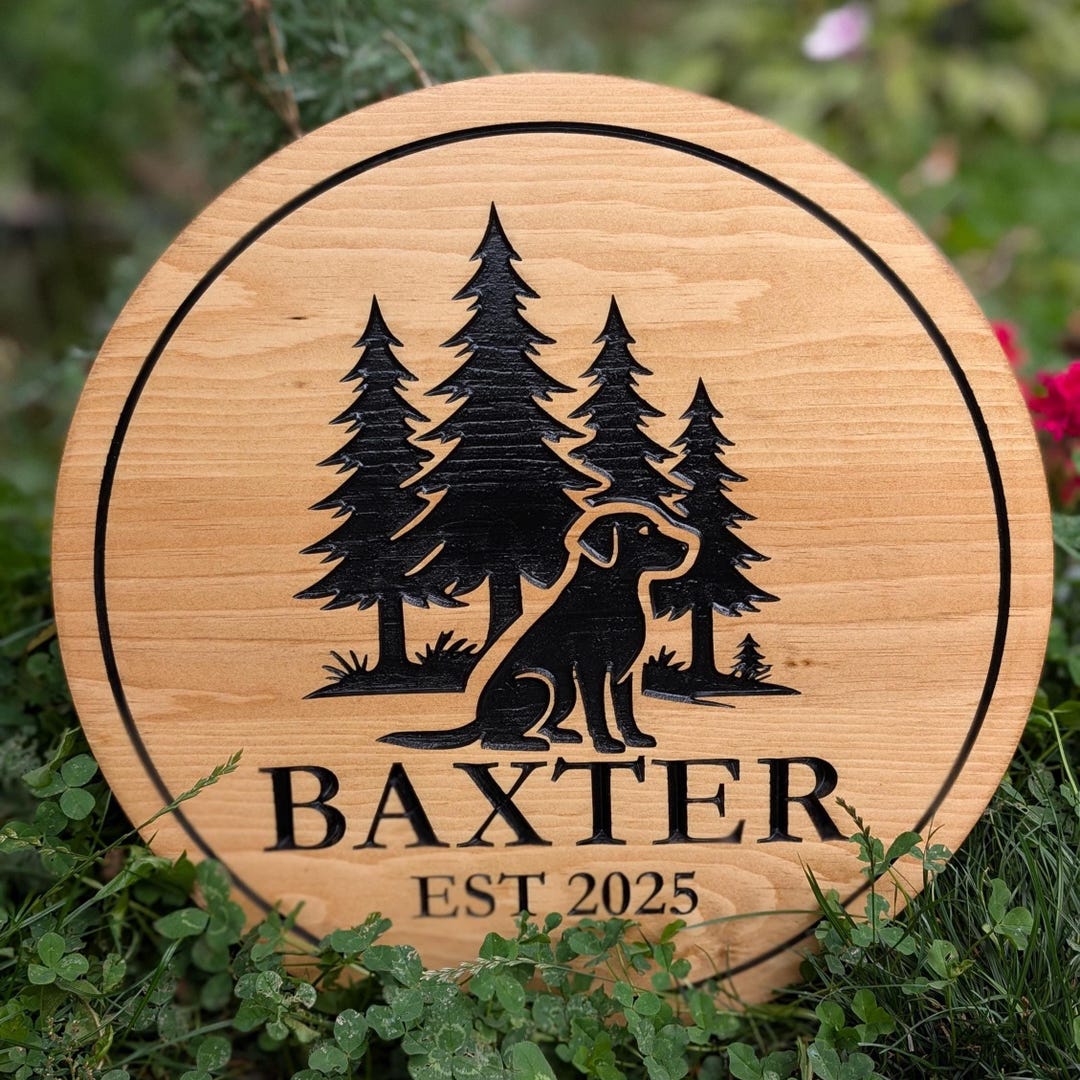 Personalized Family Name Wood Sign: Handcrafted Rustic Pine Decor - Etsy