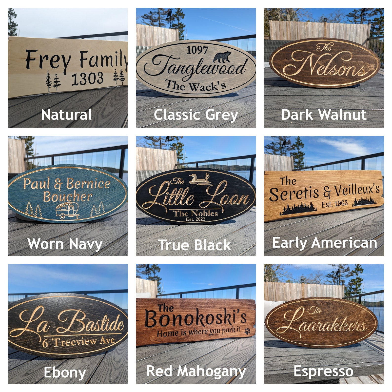 Personalized Rustic Camper Sign: Carved Wood Trailer, Cabin Decor - Etsy