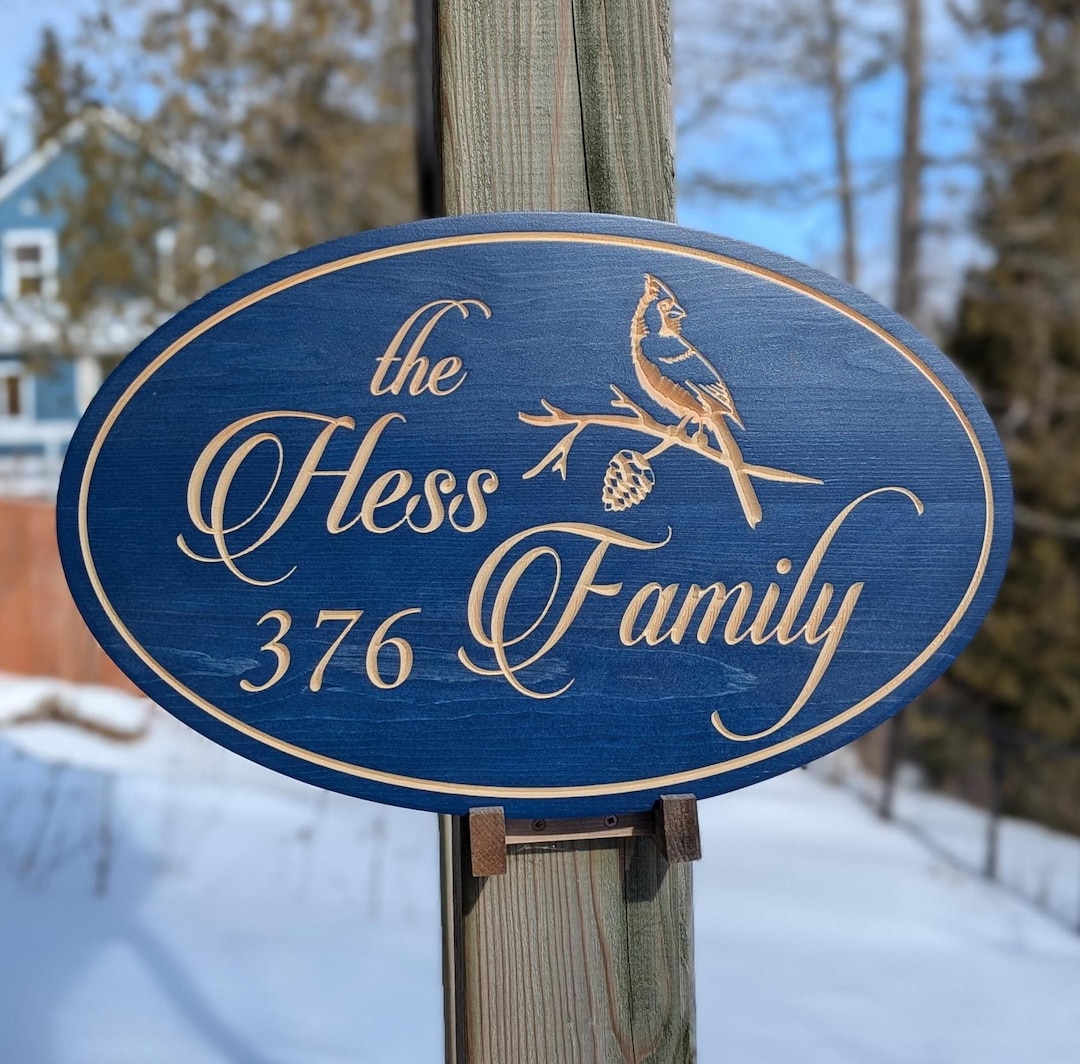 Custom Wood Signs, Outdoor Wooden Sign, Personalized Sign, Carved Wood ...