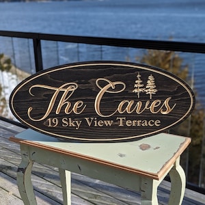 Custom Wood Signs, Outdoor Wooden Sign, Personalized Sign, Carved Wood ...