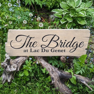 Personalized Rustic Carved Outdoor Name Sign , Perfect for Home, Ranch ...