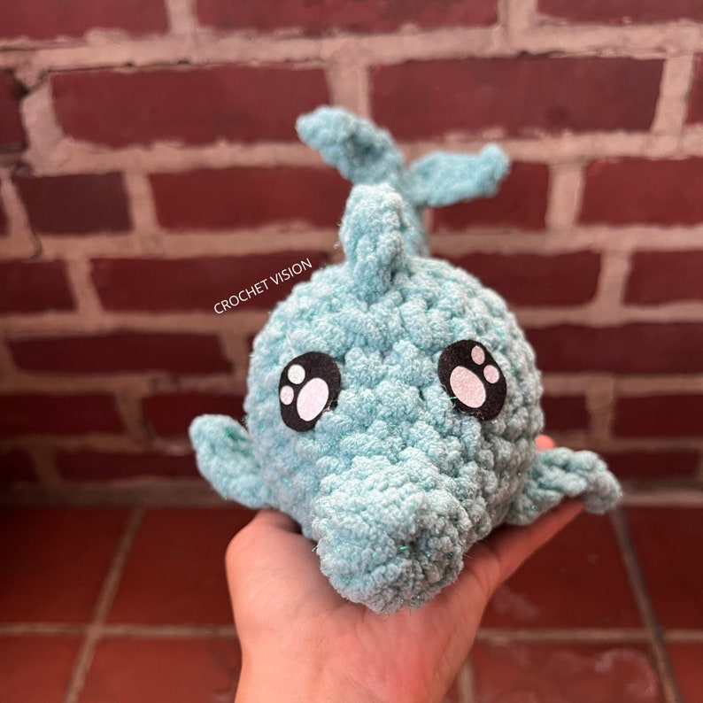 Diva the No Sew Dolphin Crochet Pattern - Etsy