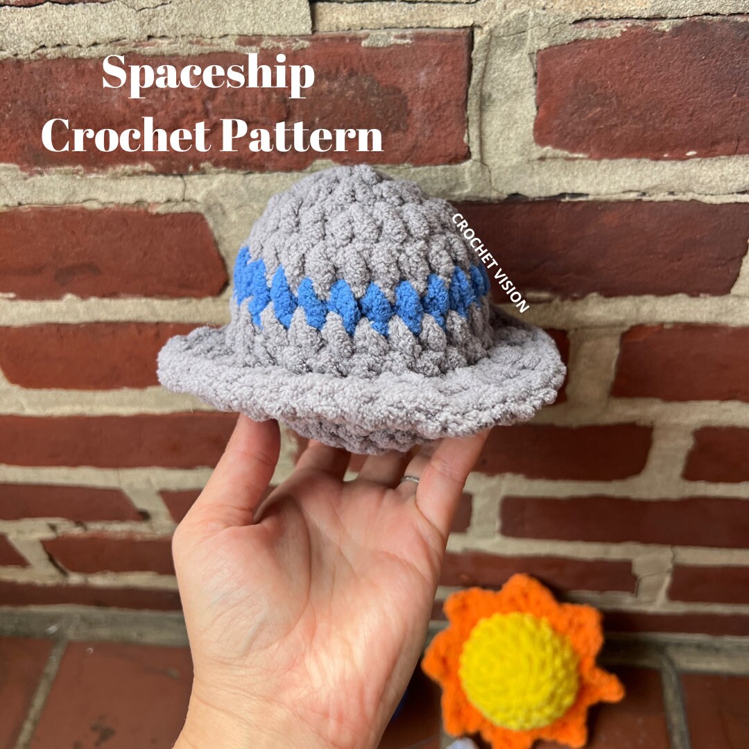 No Sew Space Crochet Pattern Pack Sun, Moon, Star, Planet, Spaceship ...