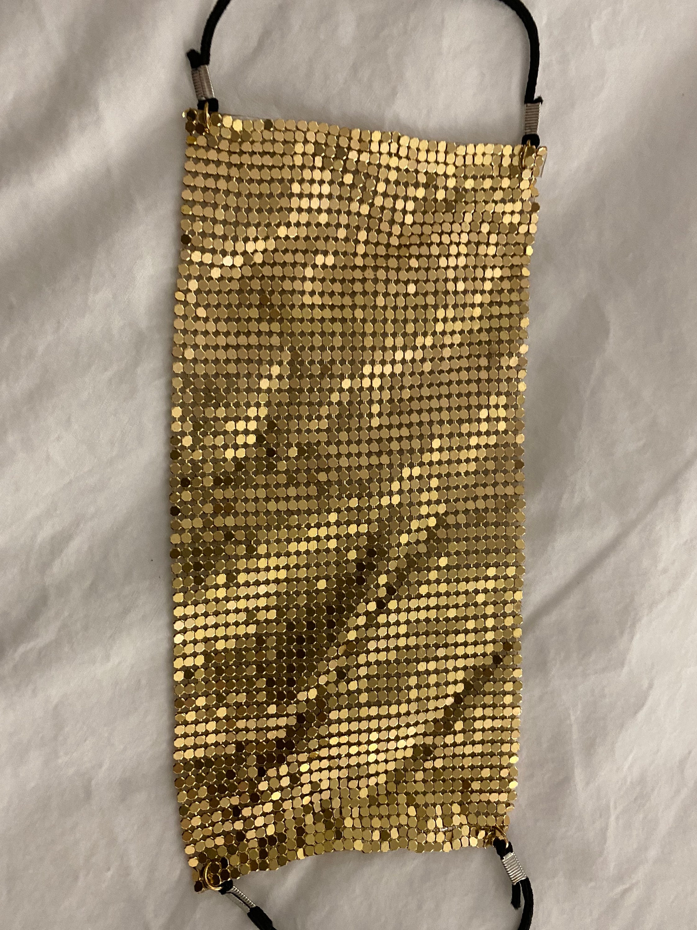 Luxury Metal Mesh Fashion Face Mask Multiple Colors - Etsy