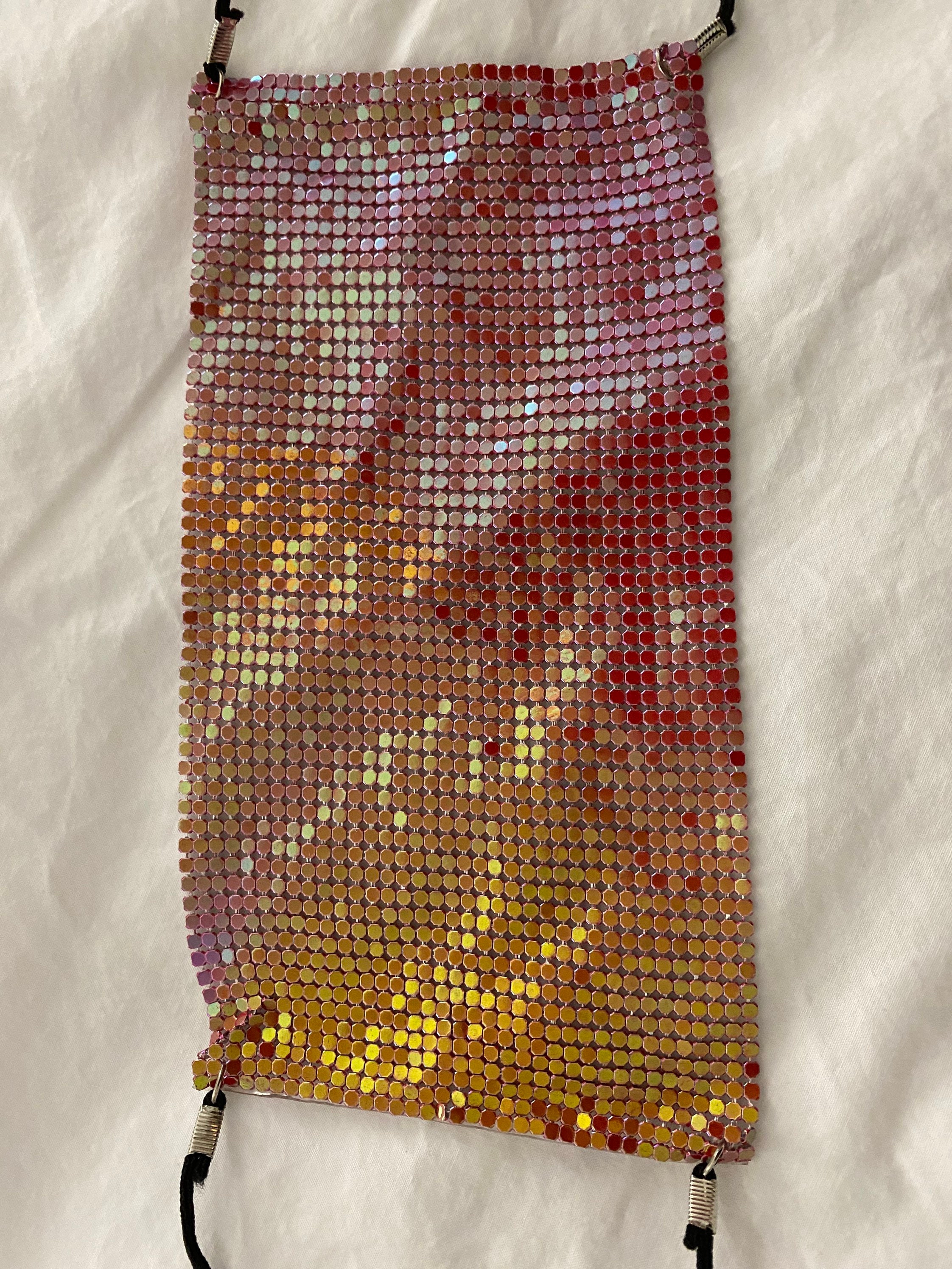 Luxury Metal Mesh Fashion Face Mask Multiple Colors - Etsy