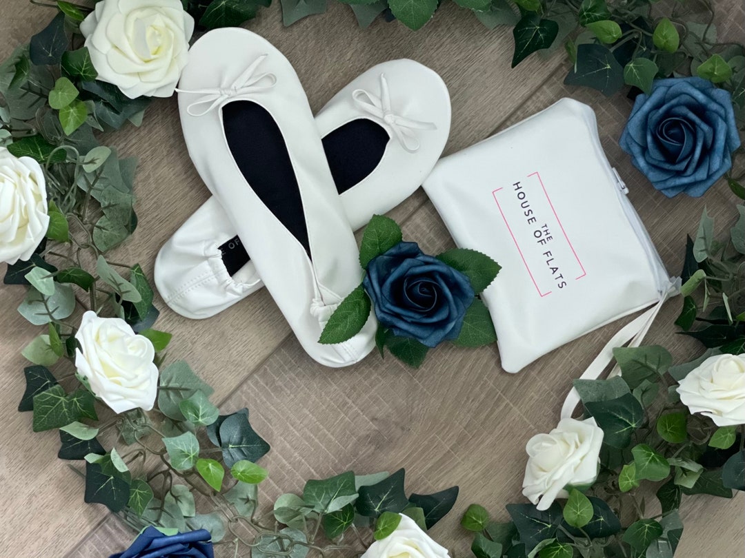 Rollable Ballet Flats, Bridesmaids, Bridesmaid Gift, Bridesmaid ...