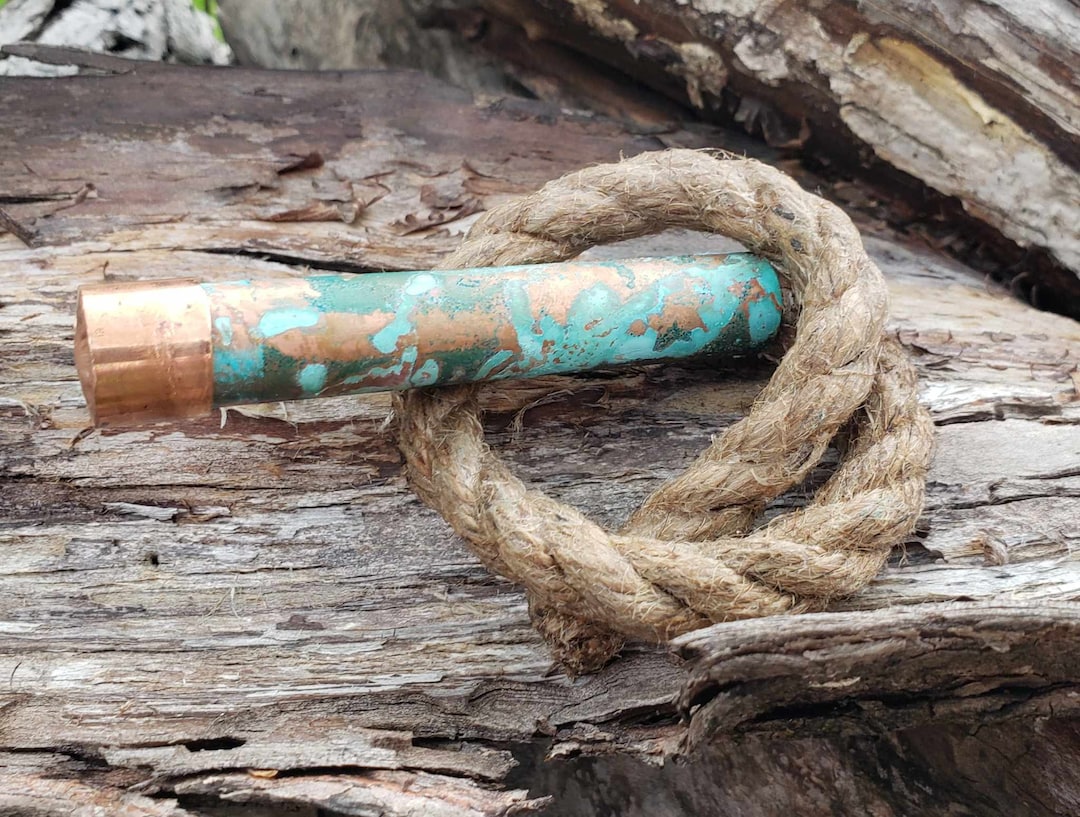 Fire Viper Handmade Copper Fire Starter, Tinder Tube, Bushcraft ...