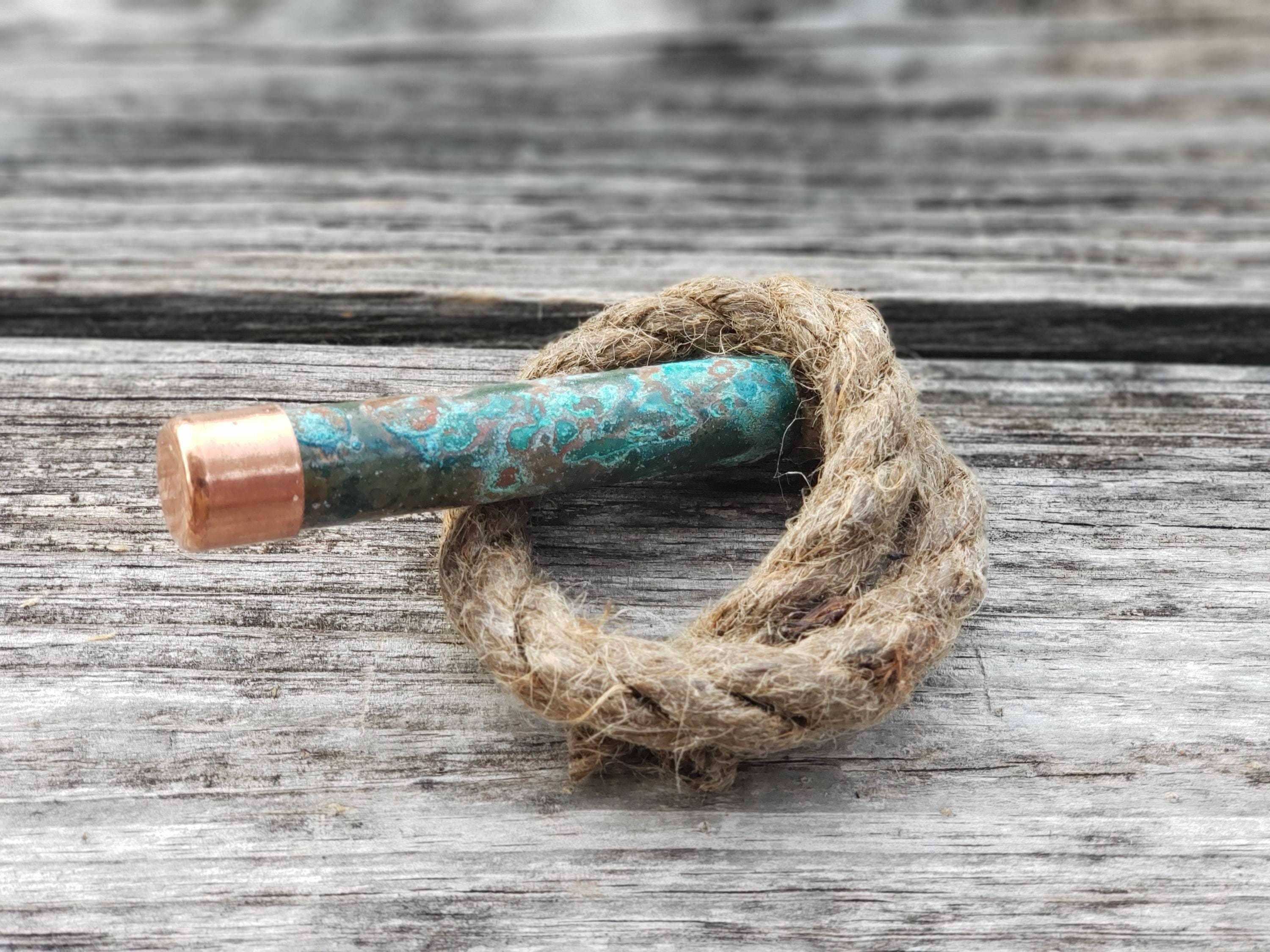 Fire Viper Handmade Blue Racer Edition Copper Fire Starter, Tinder Tube ...