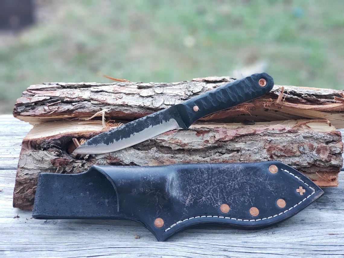 Kephart Handmade High Carbon Steel Knife, Bushcraft, Survival, Camping ...