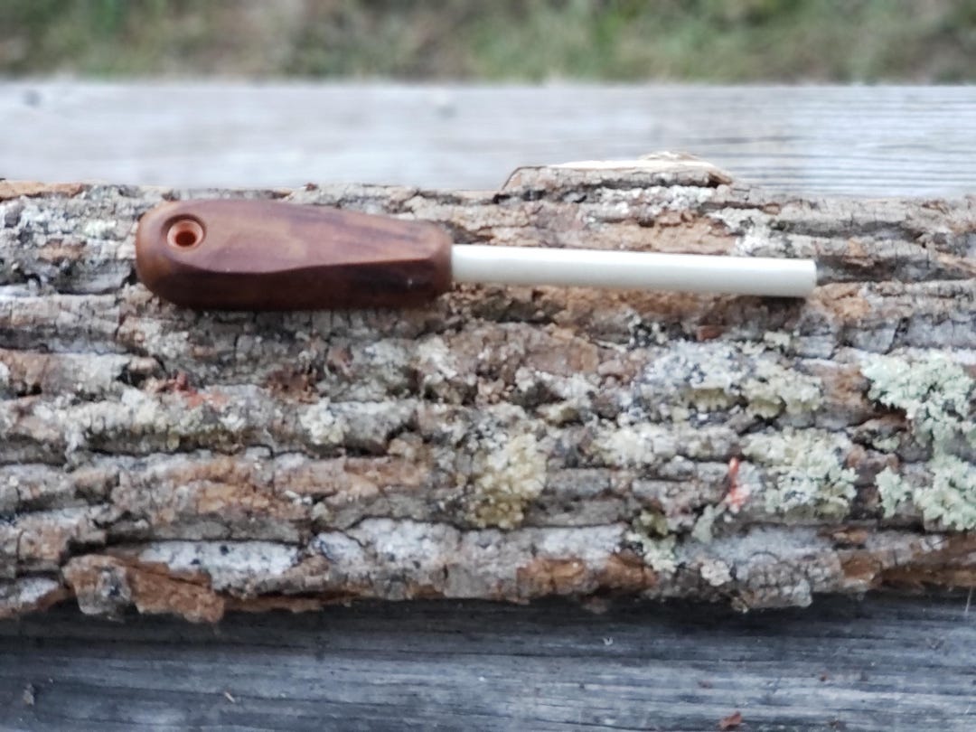 Ceramic Rod Knife Sharpener With Unique Wooden Handle. - Etsy