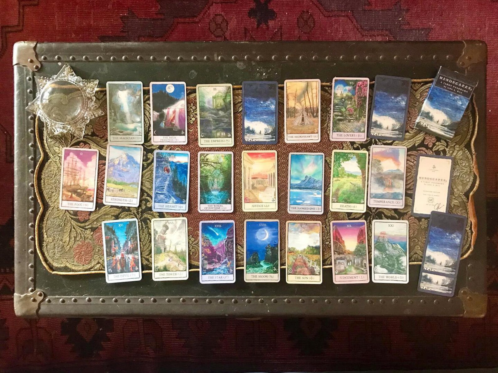 MINDSCAPES Tarot Deck & Book Deluxe Package LAST COPIES - Etsy