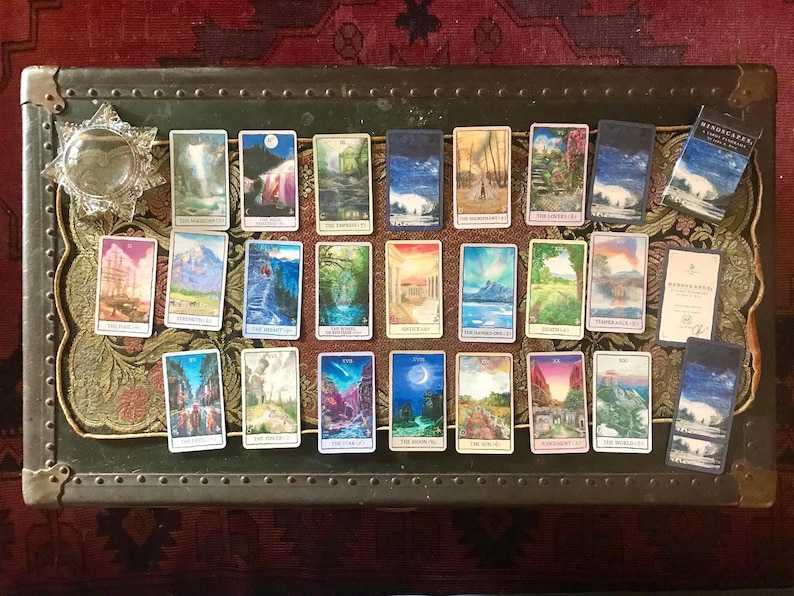 MINDSCAPES Tarot Deck & Book Deluxe Package LAST COPIES - Etsy
