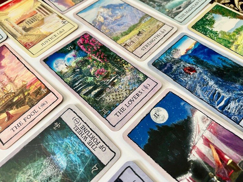 MINDSCAPES Tarot Deck & Book Deluxe Package LAST COPIES - Etsy