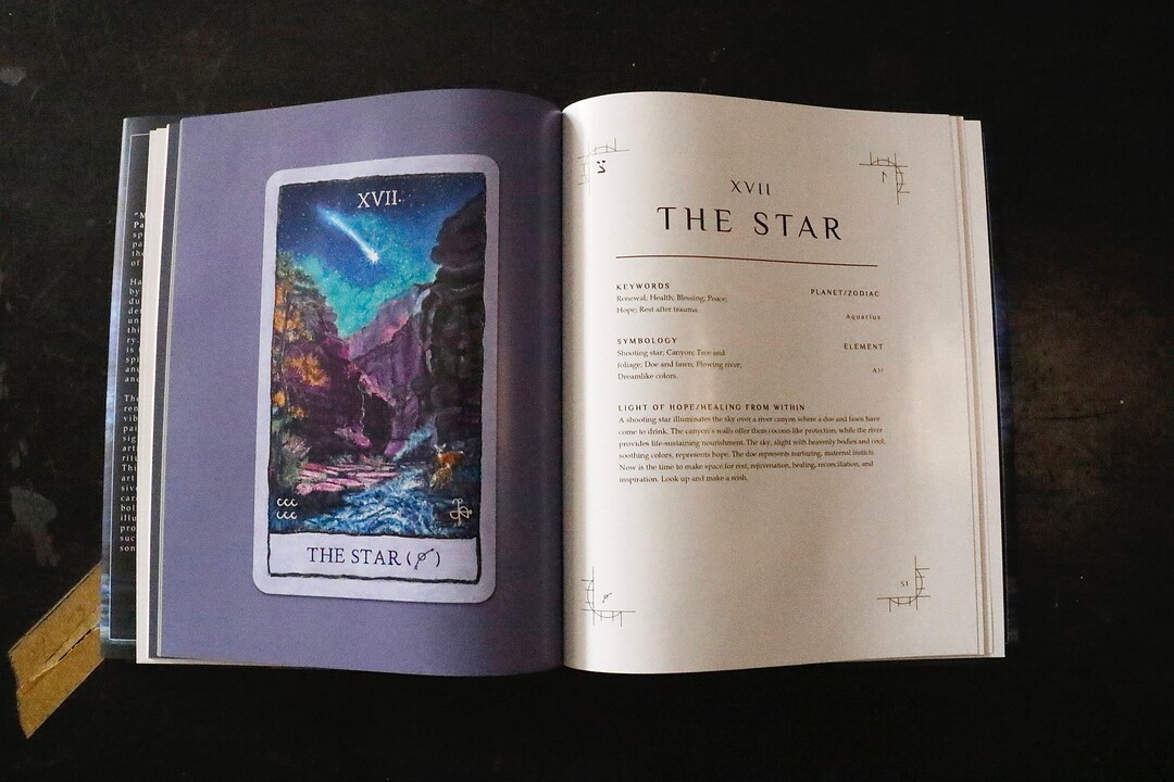 MINDSCAPES Tarot BOOK ONLY - Fine Art Coffee Table/guidebook - Etsy