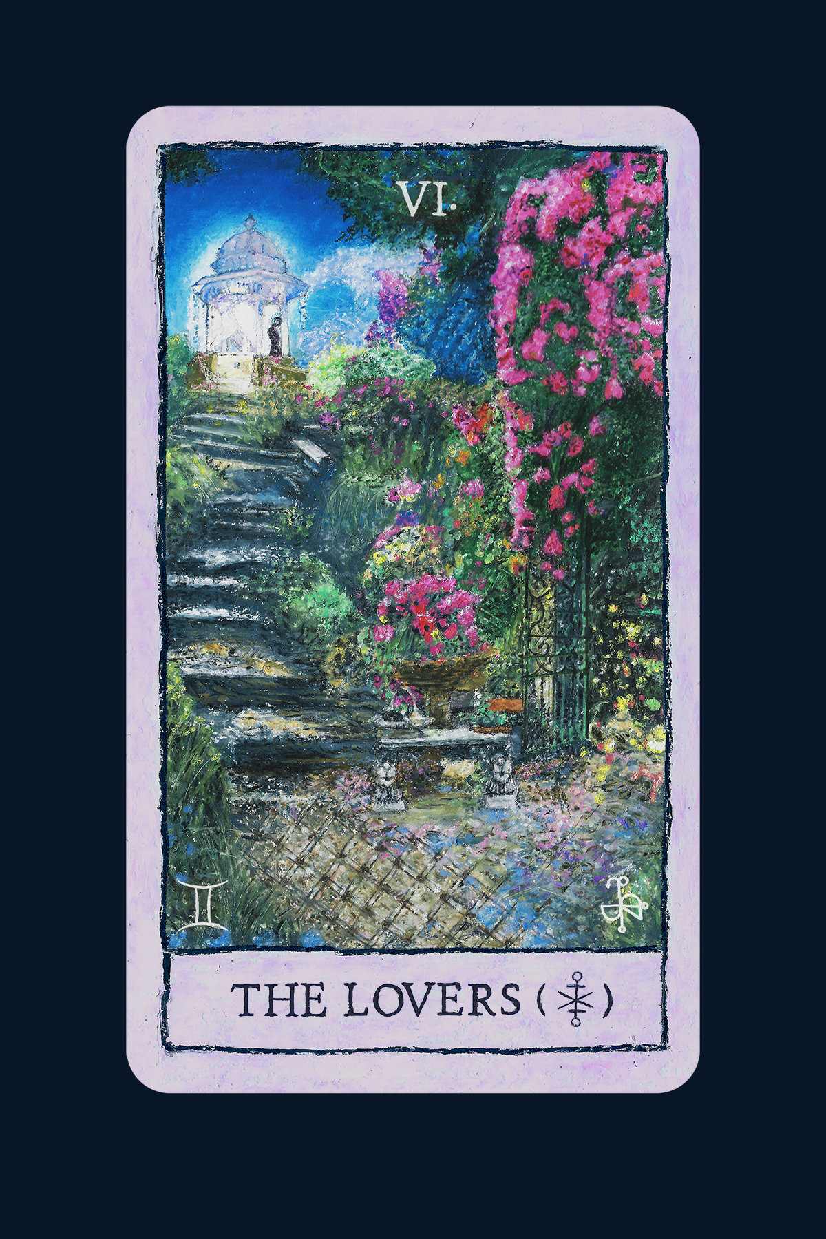 No. 06 the Lovers: Limited Edition Hand-signed Tarot Card - Etsy Singapore