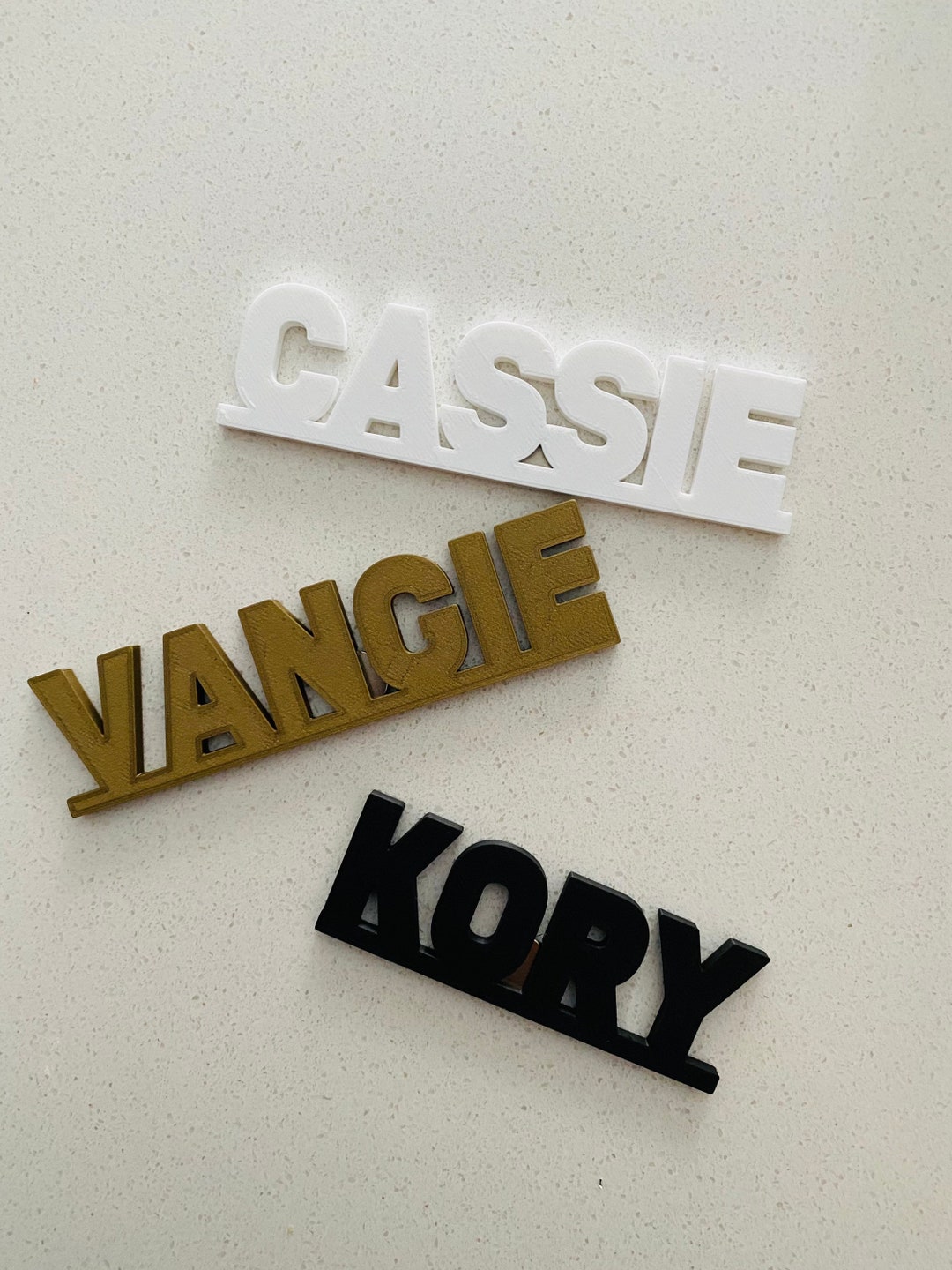 Custom Fun Fridge Name Magnet 3D Custom Name Magnet personalized Magnet ...