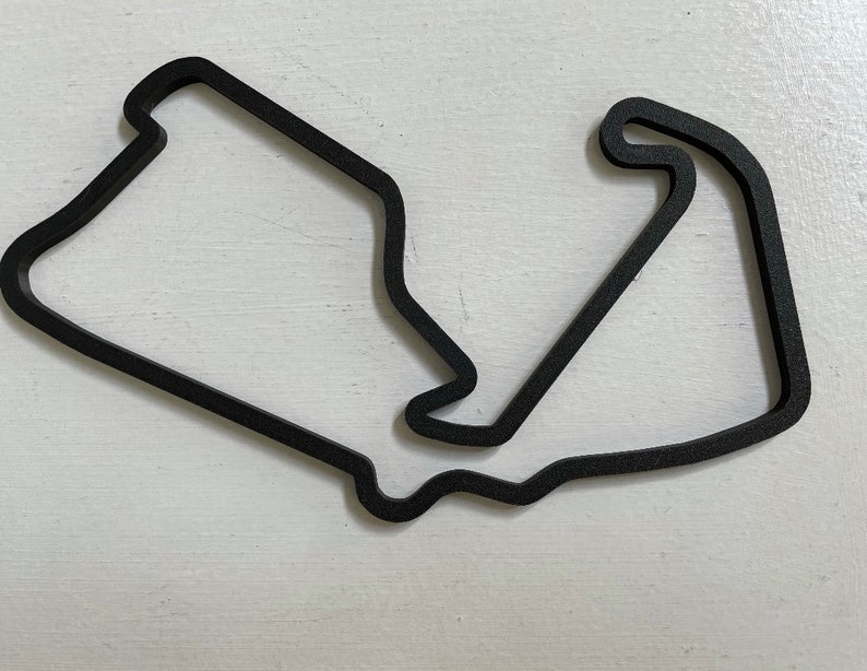 F1 Track Wall Art 3D Printed F1 Wall Art Formula 1 Track | Etsy