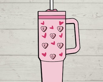 Transparent Stanley Tumbler Outline Digital Download - SVG, PNG, PDF ...