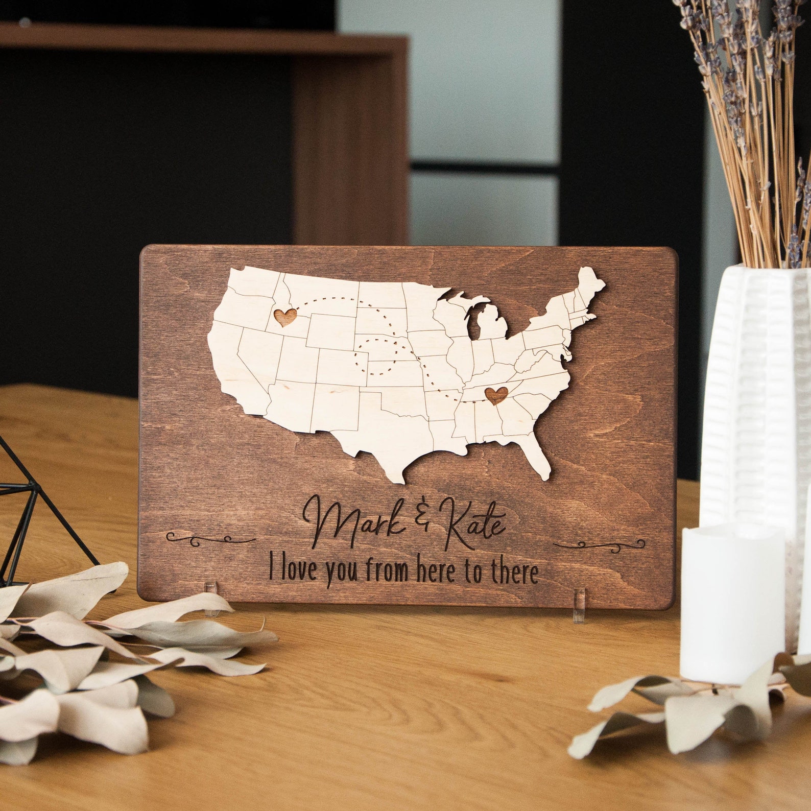 Long Distance Relationship Gift for Boyfriend, Long Distance Friendship ...