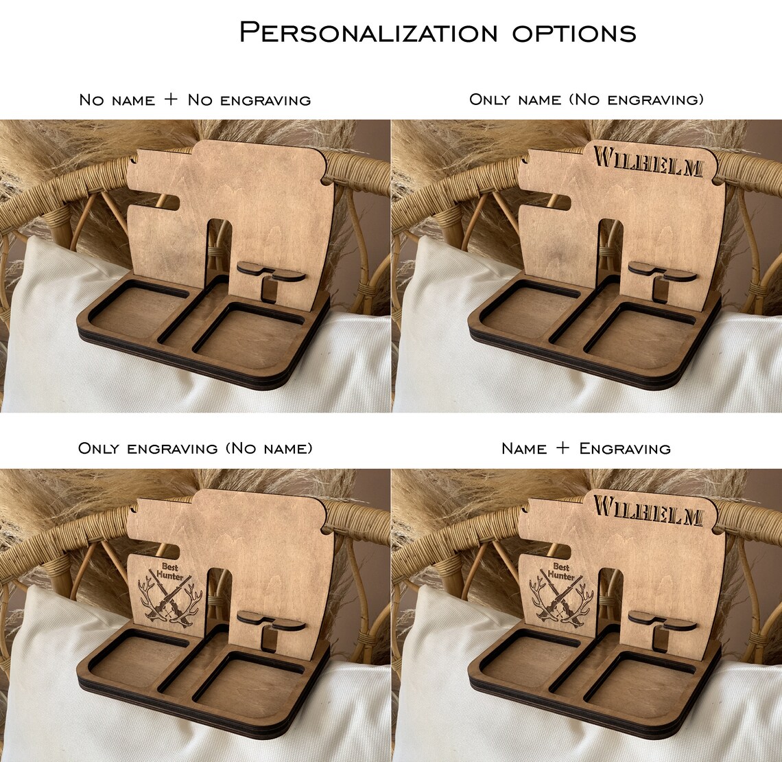 Wooden Docking Station Corporate Personalized Gifts for - Etsy