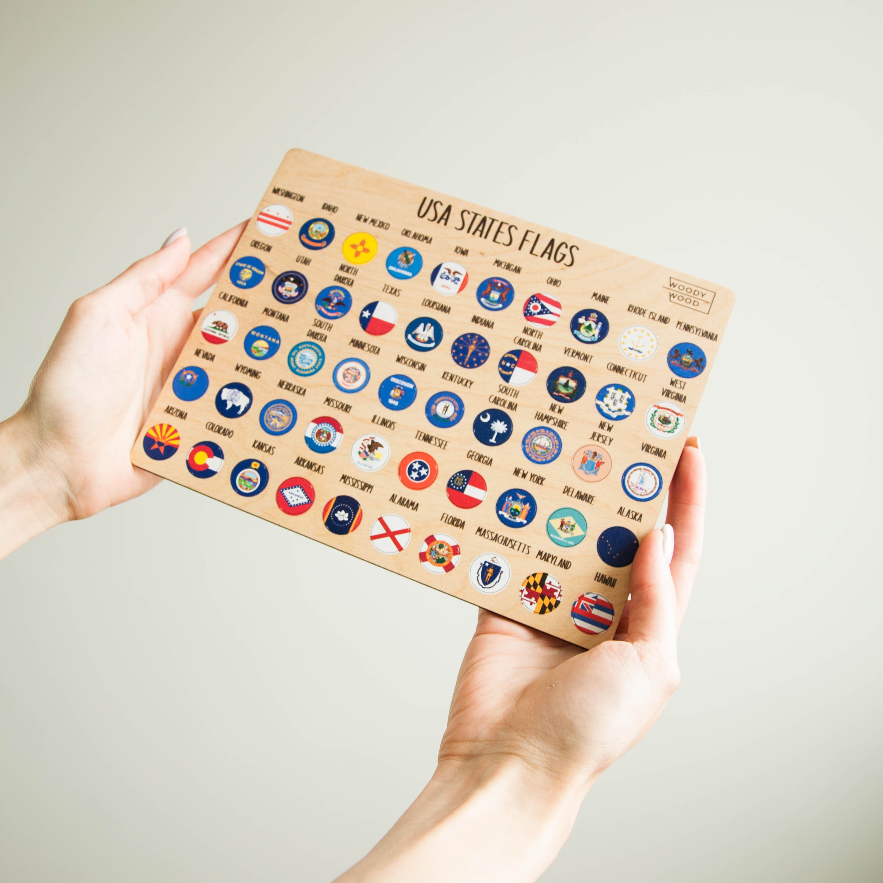 Wood USA Map, Push Pin US Travel Map, United States Travel Gift Extra ...