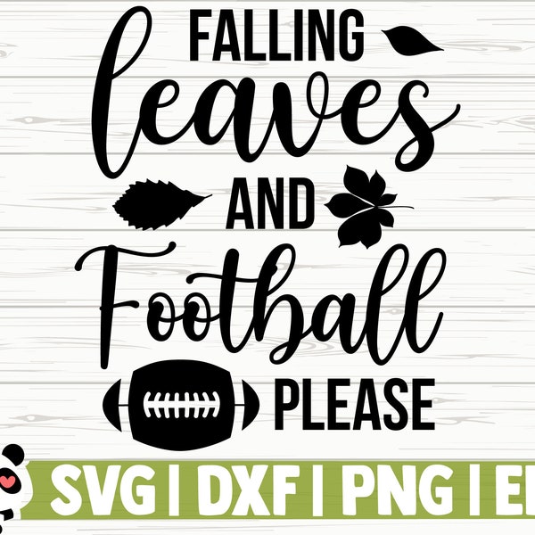 Autumn Leaves and Football Please - Etsy