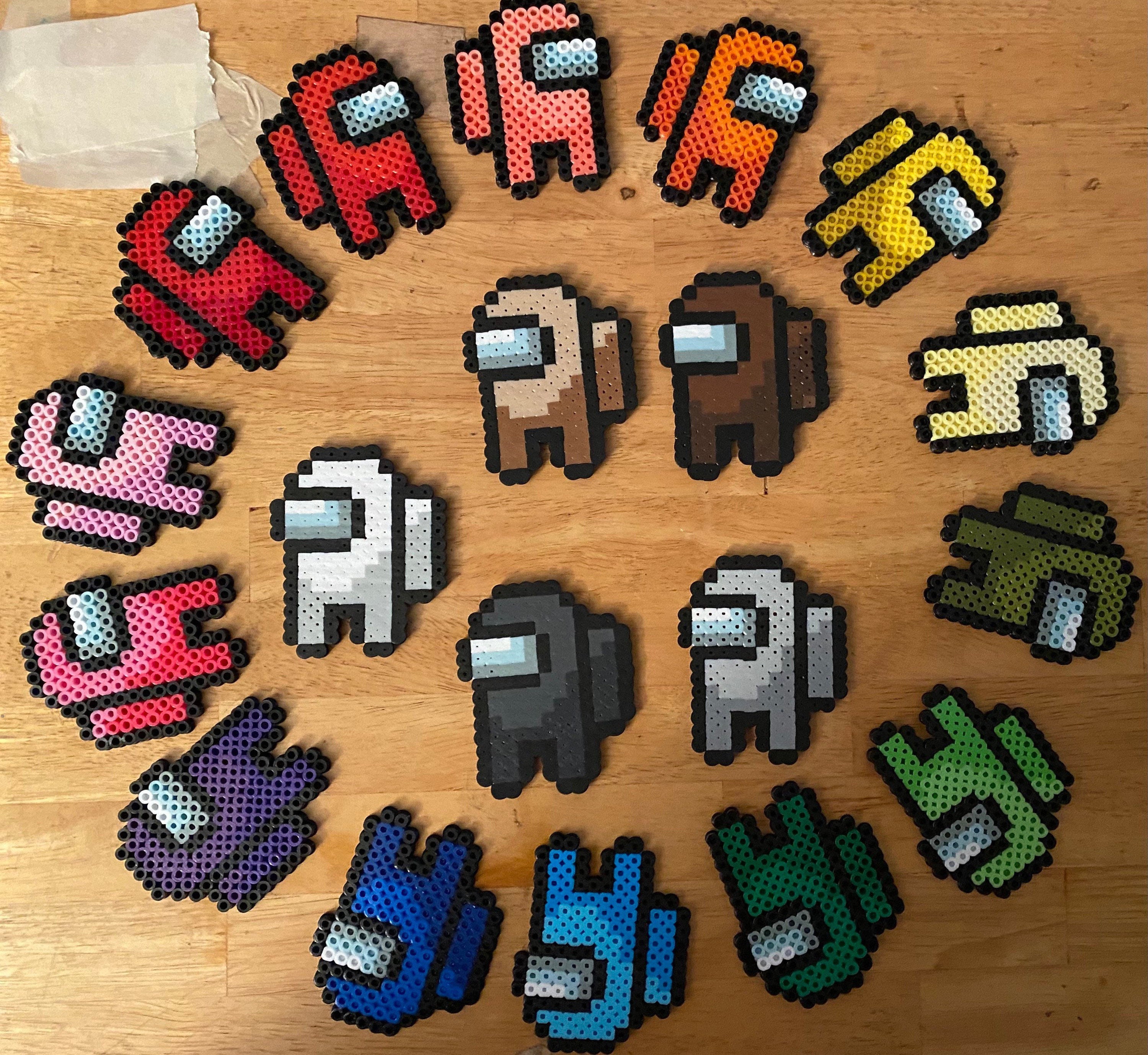 Among Us Drip Diy Perler Bead Crafts, Hama Beads 3d, Diy, 48% OFF