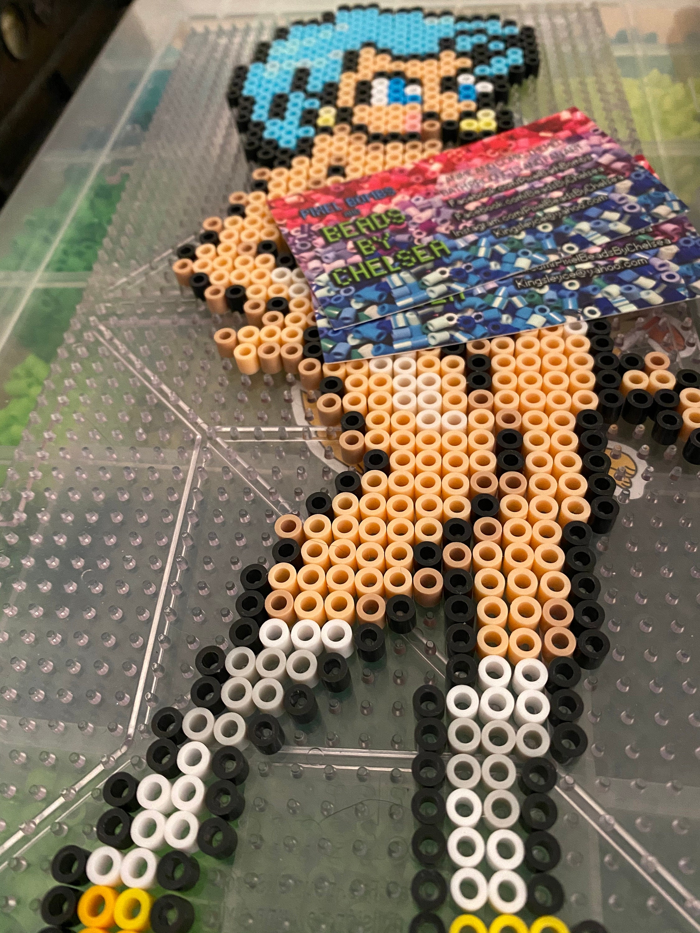 Bulma Nsfw Pixel Art Akt Stück Perler Sprite Aus Dragonball Etsy