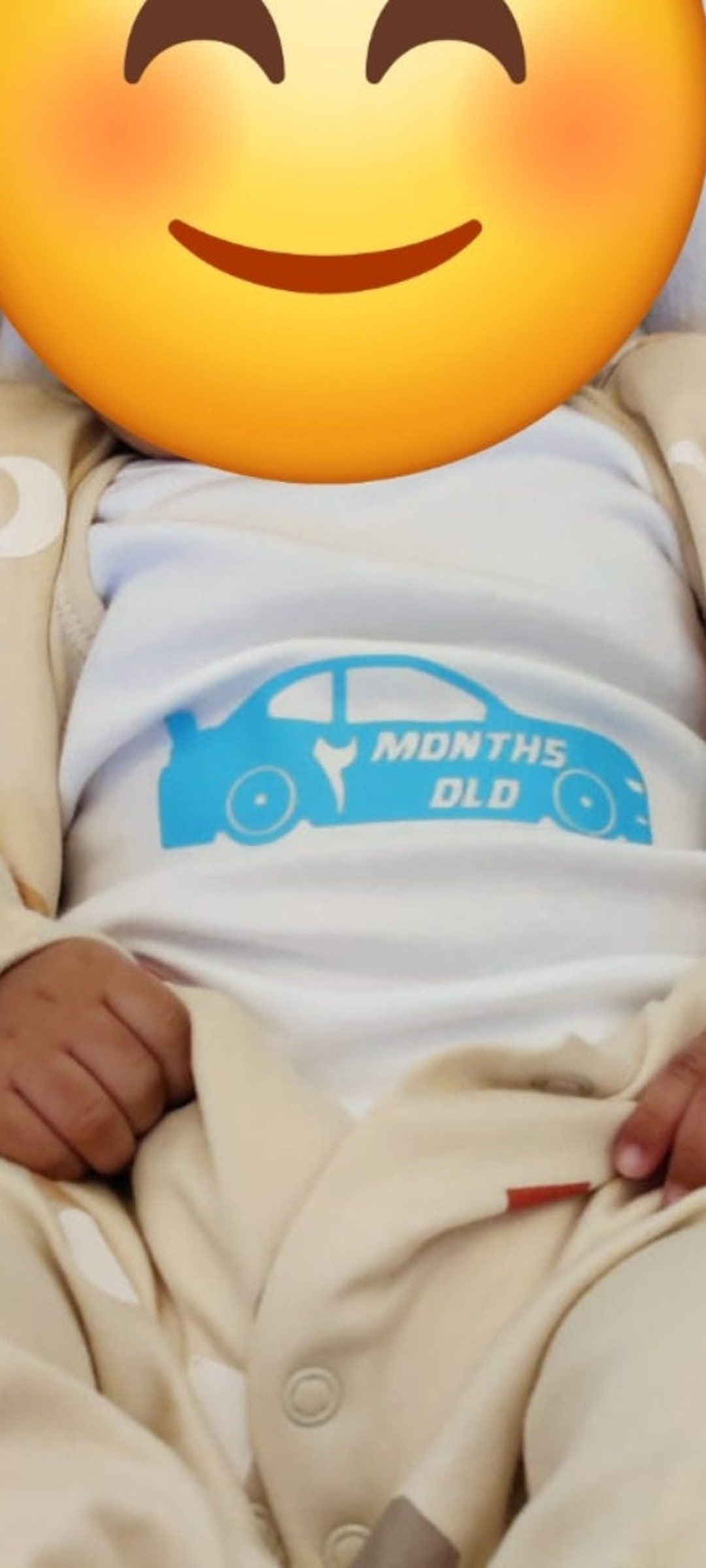 Islamic Baby Milestone Vests, Arabic Numbers - Etsy