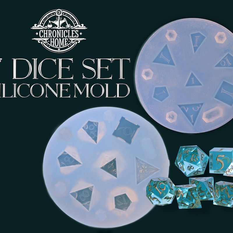 Dnd Dice Mold - Etsy