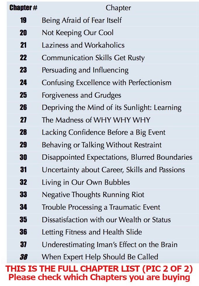 INSTANT ACTIONS part 1 of 10: Audio Training for A Strong Islamic ...