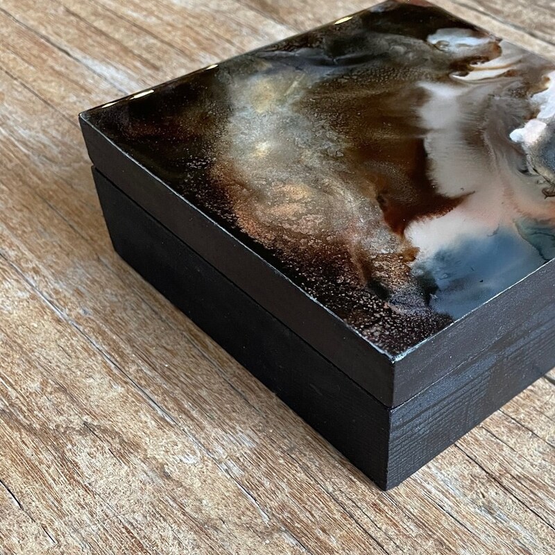 Wood Resin Box - Etsy