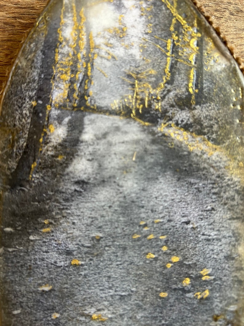 Dawn's Early Light Wood House Pathway Encaustic Painting - Etsy