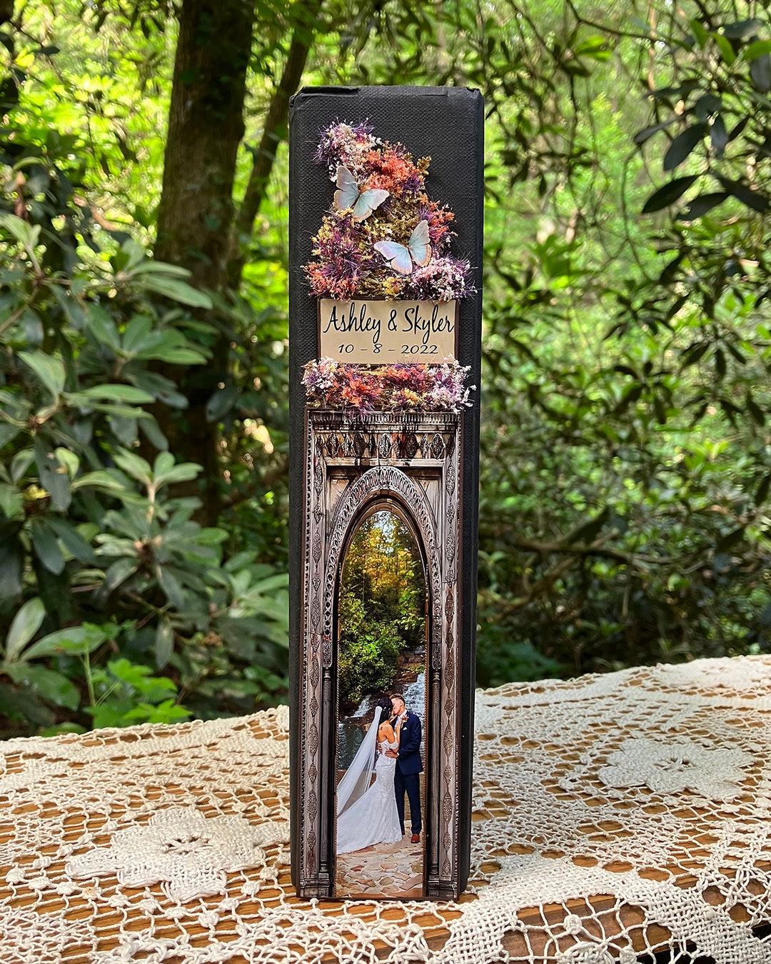 Custom Decorated Wedding Book Sample/custom Personalized Wedding Book ...