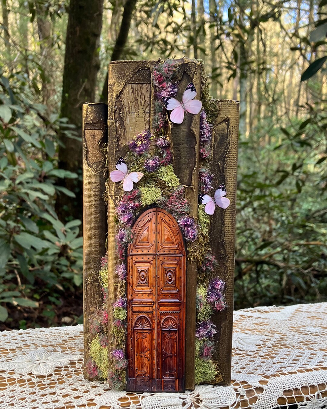 Custom Antiqued Bookshelf Insert/samples of Some Custom Creations/old ...